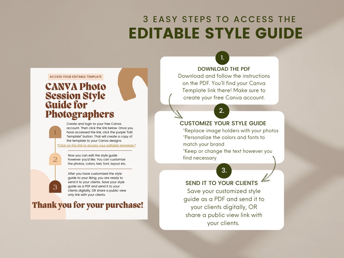 CANVA Photo Session Style Guide for Photographers | What to Wear Guide ...