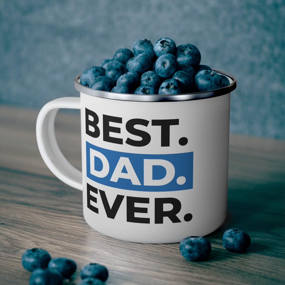 Father Day Mug Best Dad Ever Gift Outdoor Mug Gift for Dad Camping Mug ...