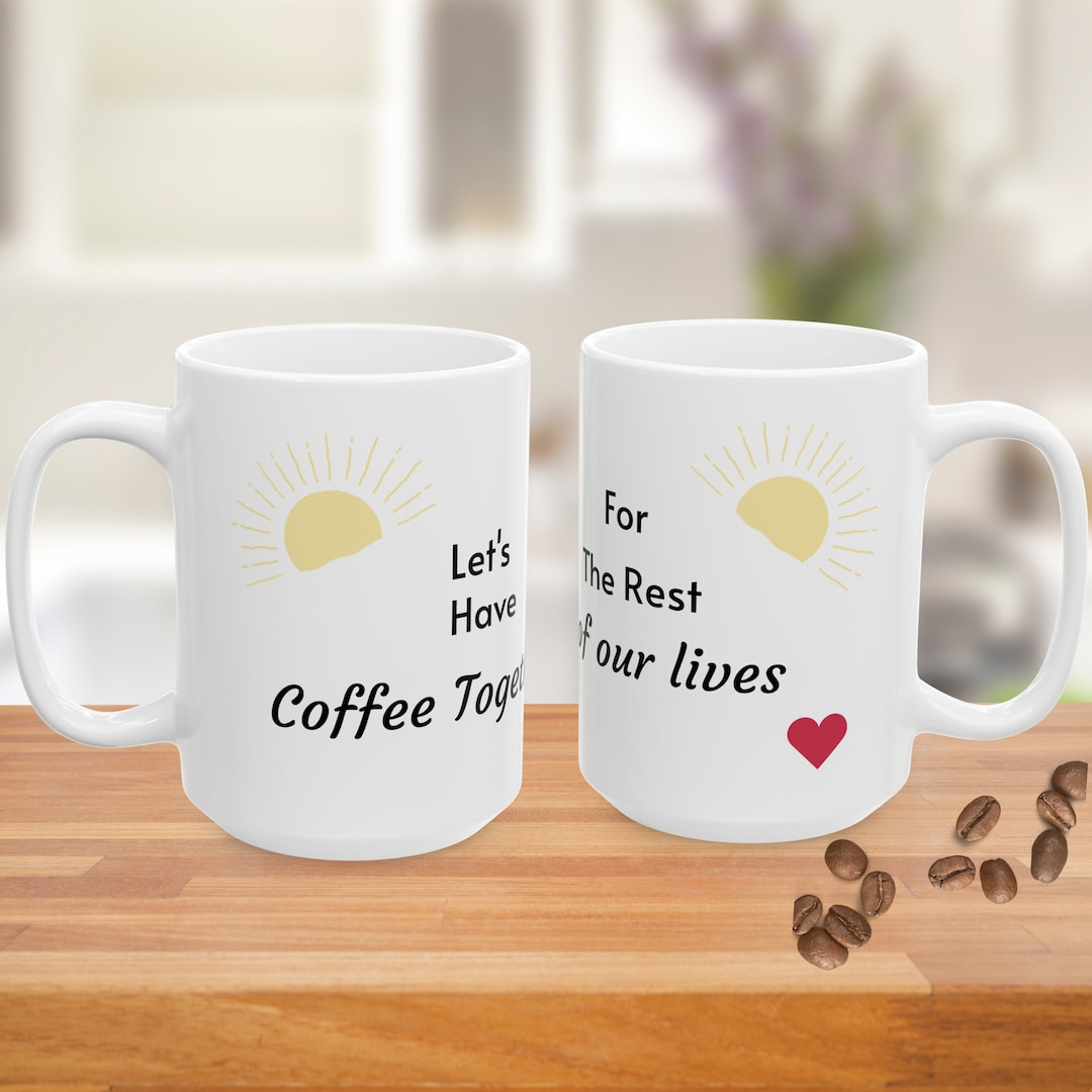 Couple Coffee Mug Gift Matching Ceramic Mug for Grandparent Mom Never ...