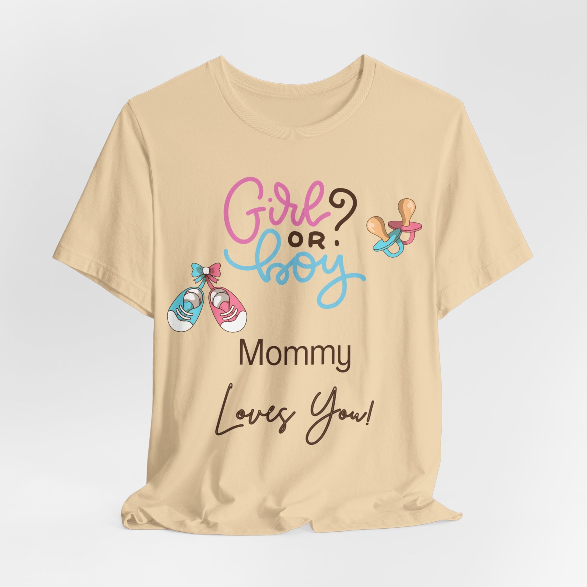 Custom Gender T Shirt Gender Party Shirts Baby Announcement Mommy Daddy ...