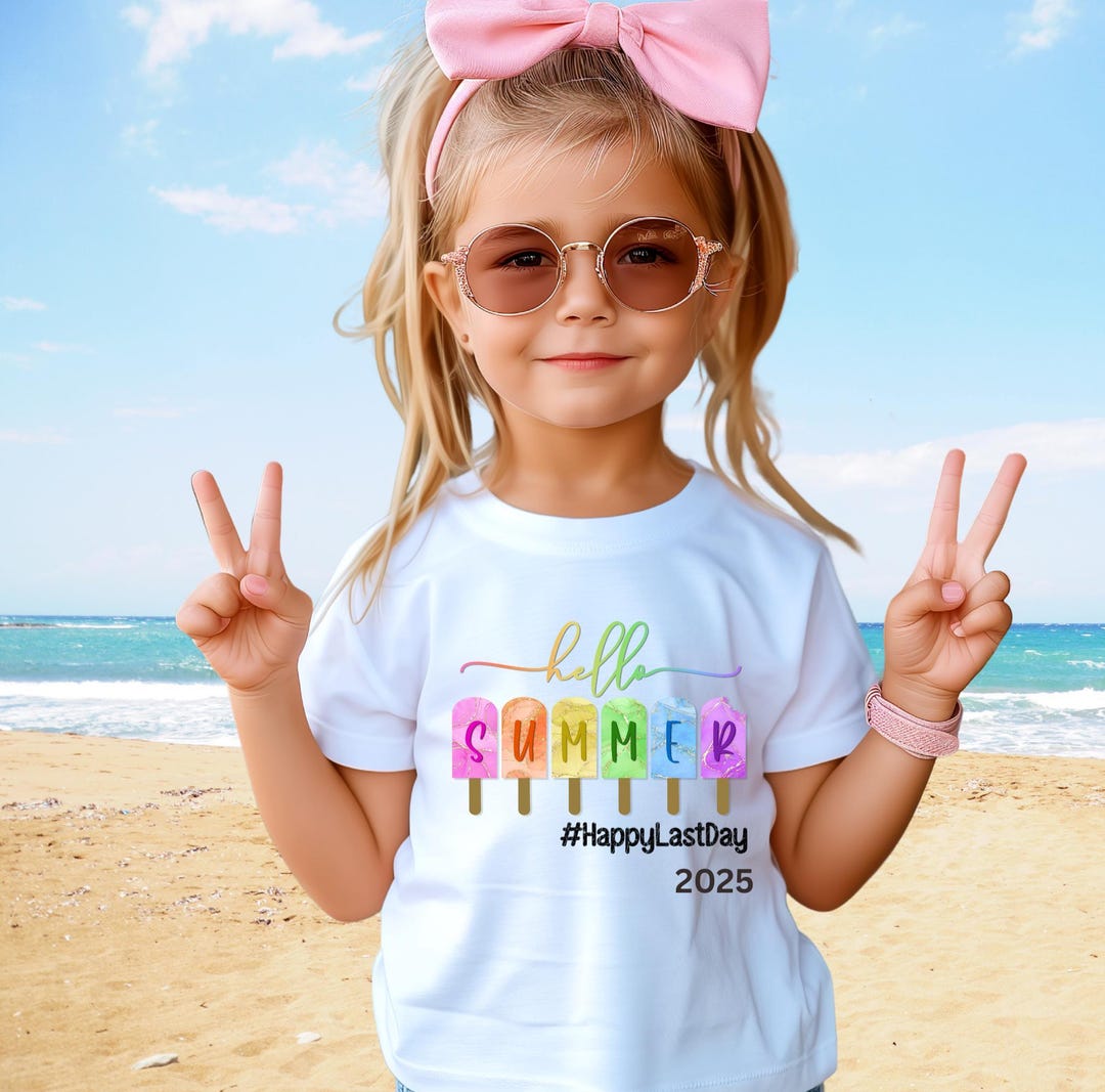 Hello Summer Shirt Last Day of School T-shirt End of School Year Gift ...