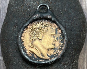 Napoleon Coin Necklace | Etsy