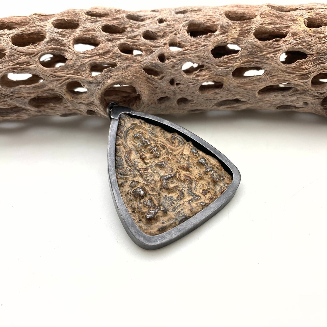 Triangular Amulet Pendant From Thailand (LAP42) - Etsy