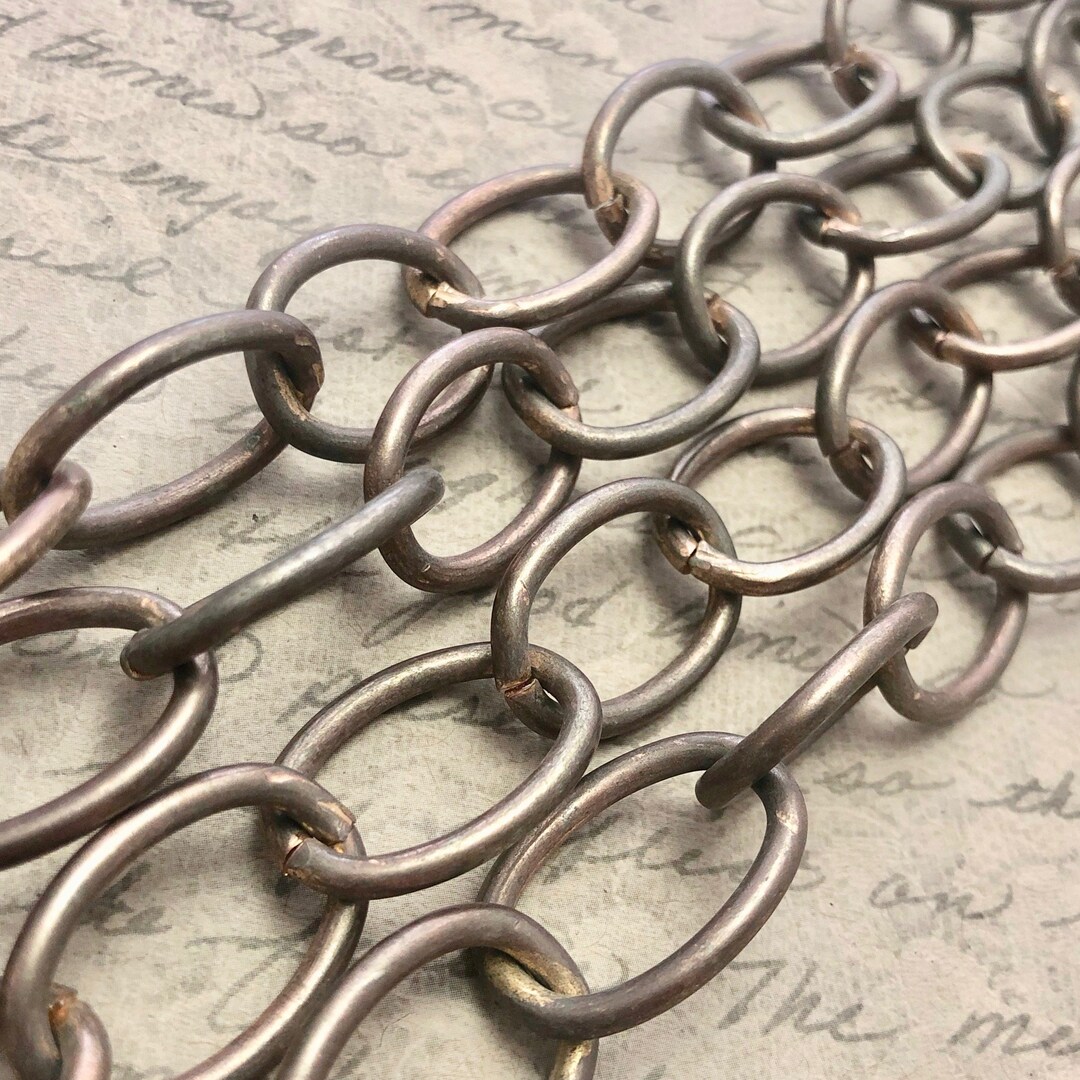 Heavy Duty Brass Chain 17x24mm (sold by the Foot) (BRA68) - Etsy