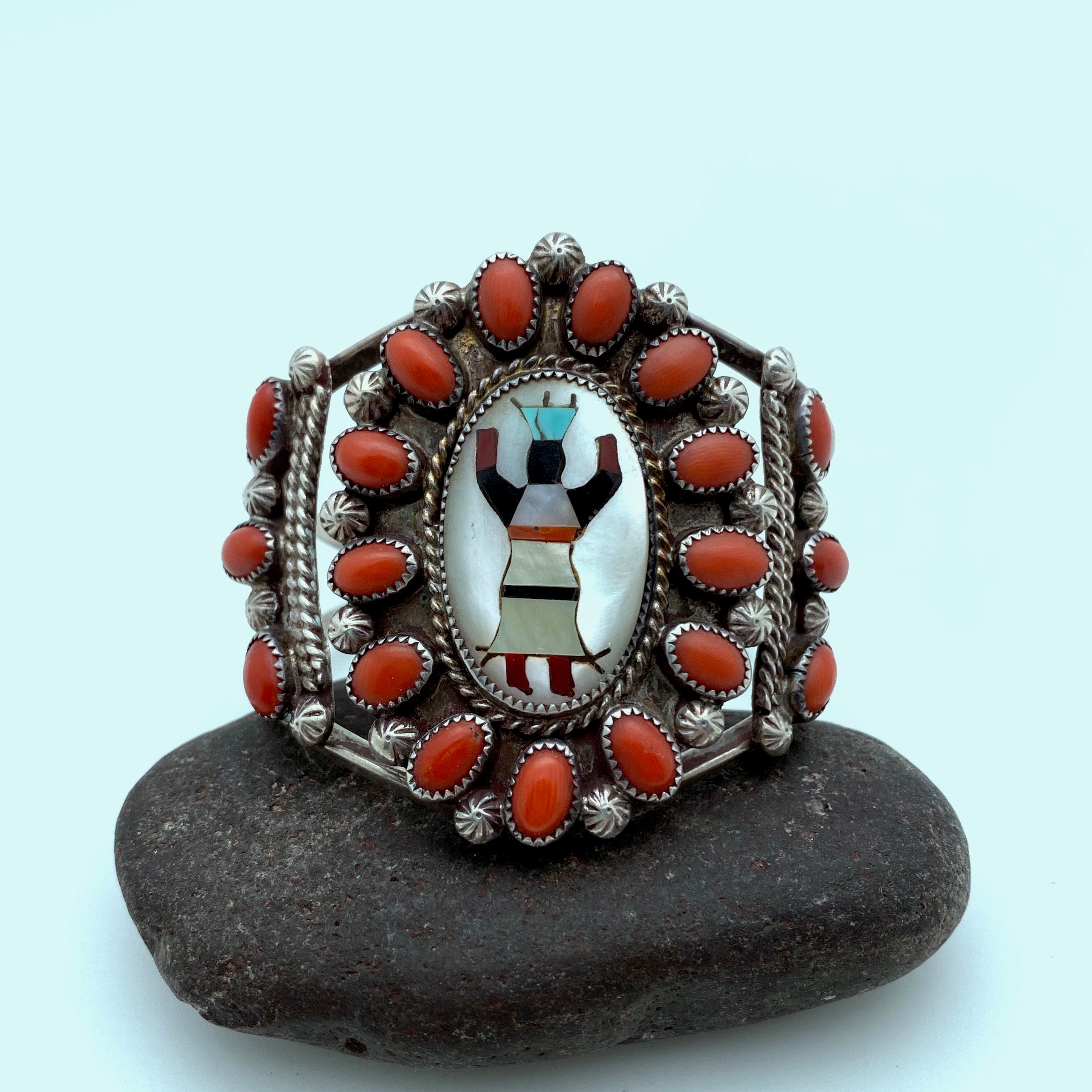 Vintage Navajo RHB Roland Hogan Begay Apache Crown | Etsy