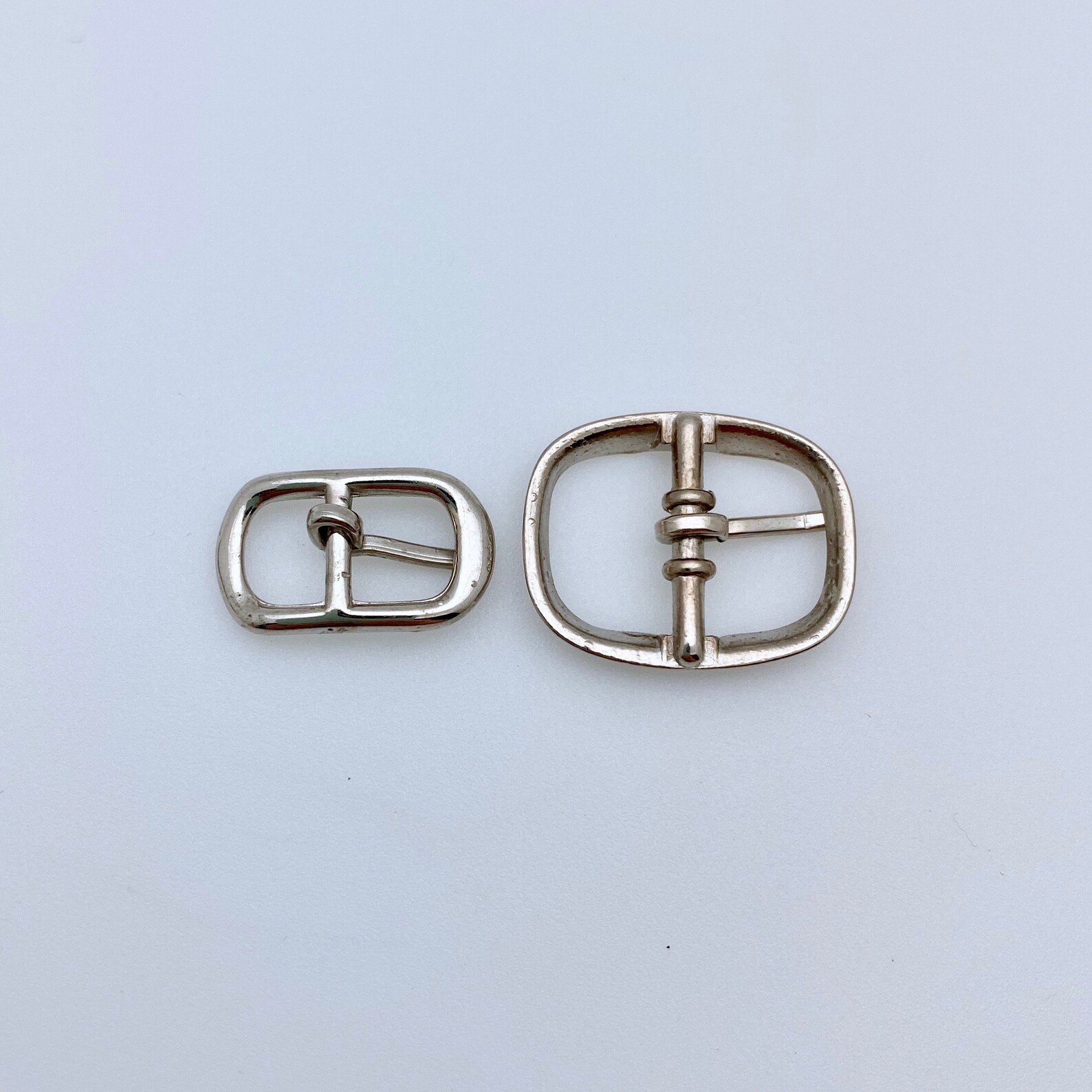 Silver Colored Metal Buckles available in 2 Options MP199 | Etsy