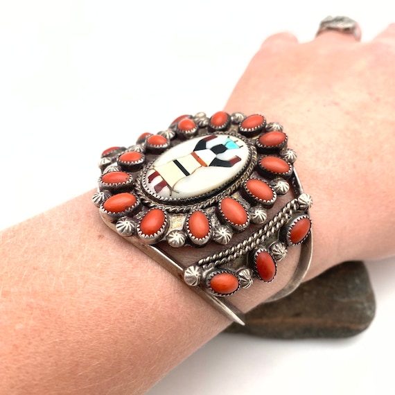 Vintage Navajo "RHB" Roland Hogan Begay Apache Crown … - Gem