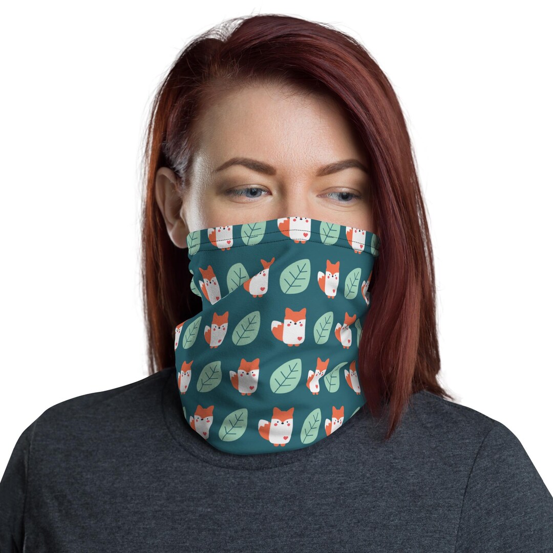 Neck Warmer - Fox (dark) - Etsy