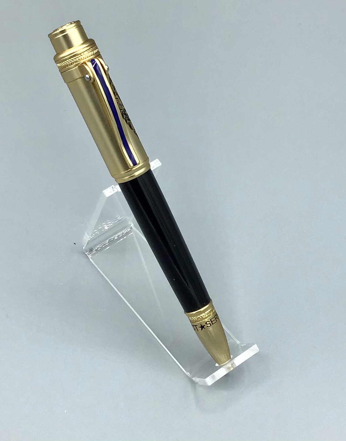 Black Police Click Pen Celebrate Police Pen Black Police Pen - Etsy