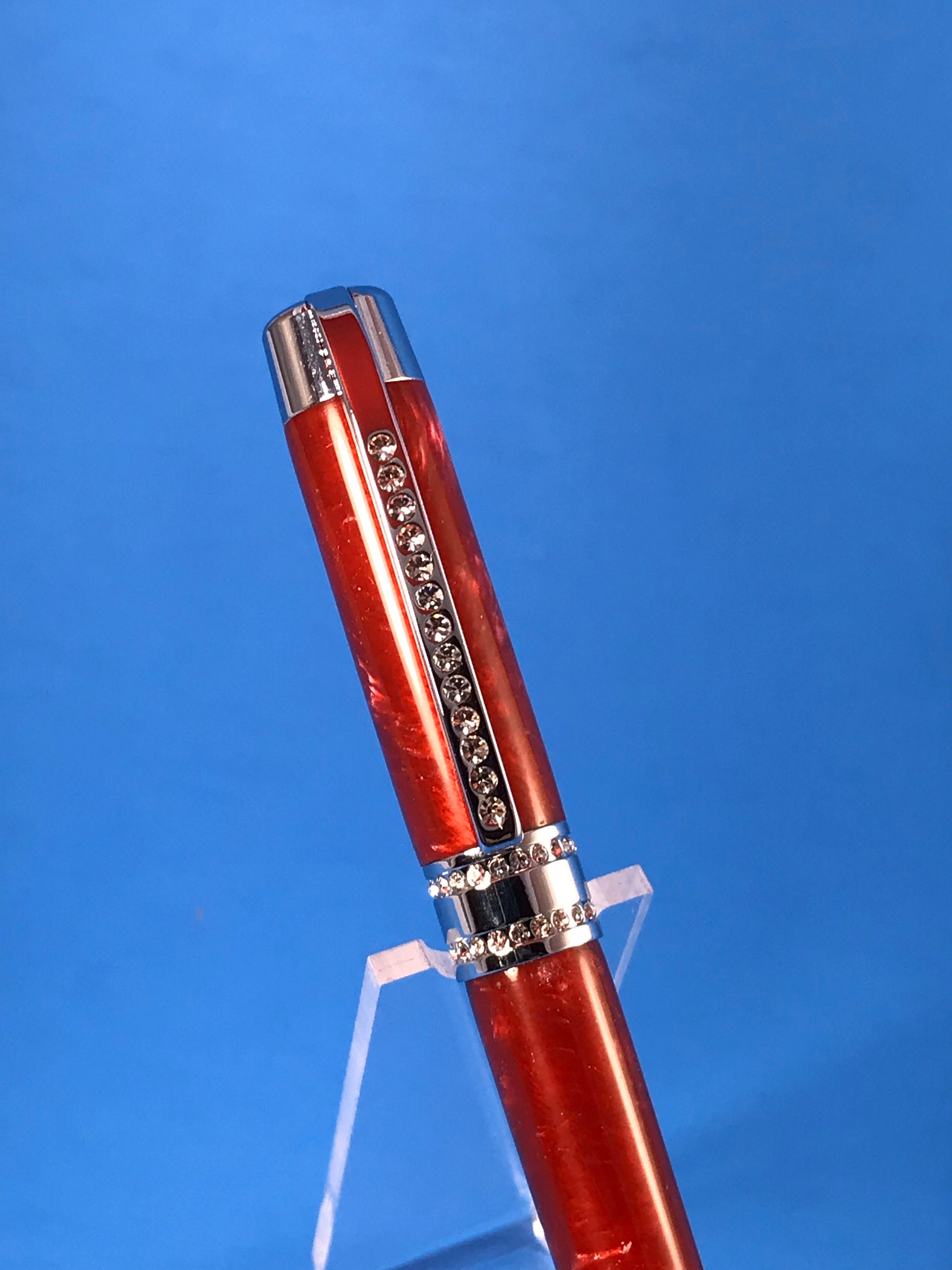 Buy Ruby Red Princess Pen With Swarovski Crystals Christmas Gift Online ...