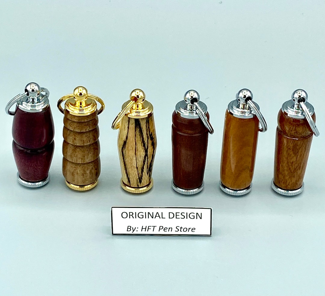 Pill Holder Key Chain, Christmas Gift, Father's Day, Mother's Day,gold ...