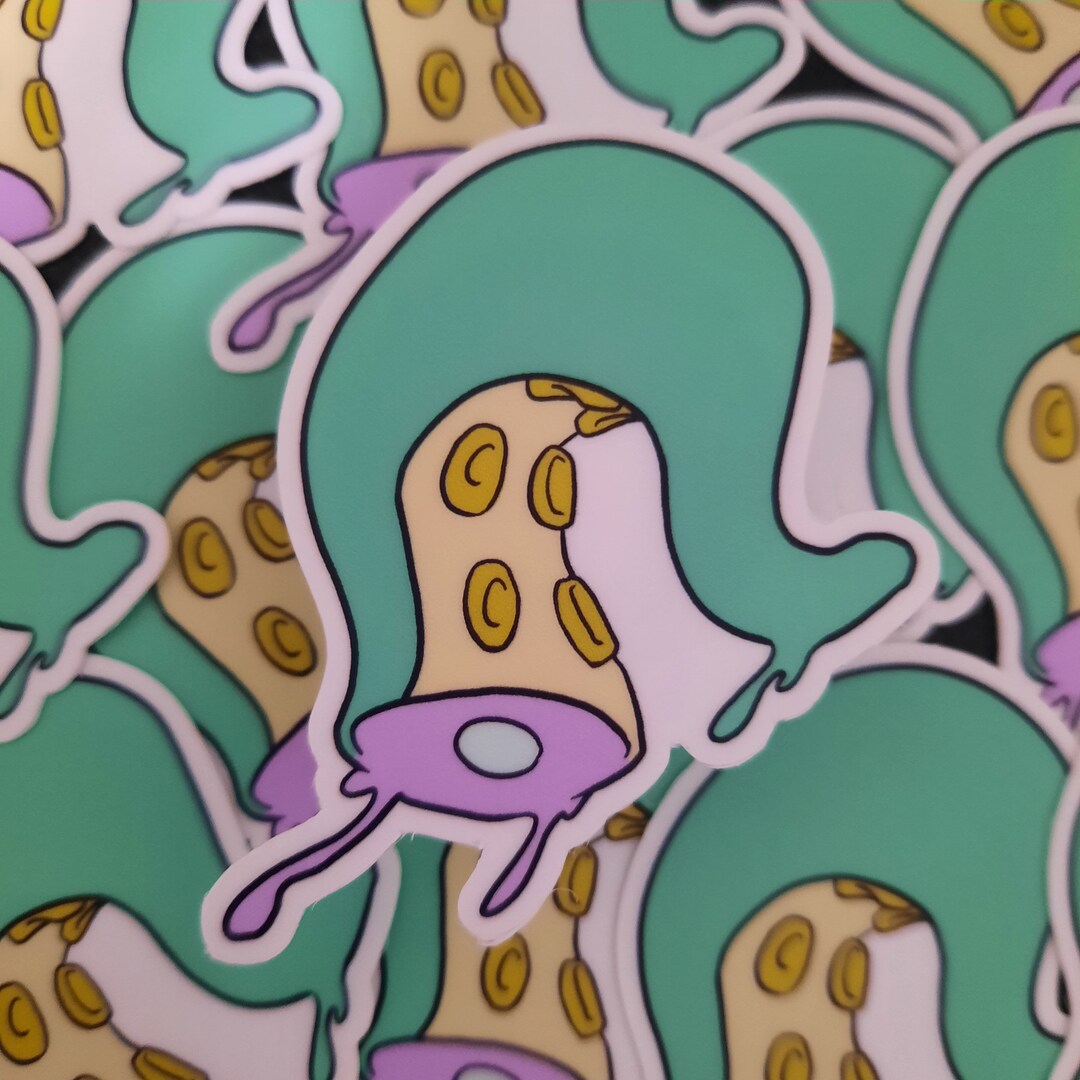 Monster Parts: Calamari 3 3 in Glossy Vinyl Sticker - Etsy
