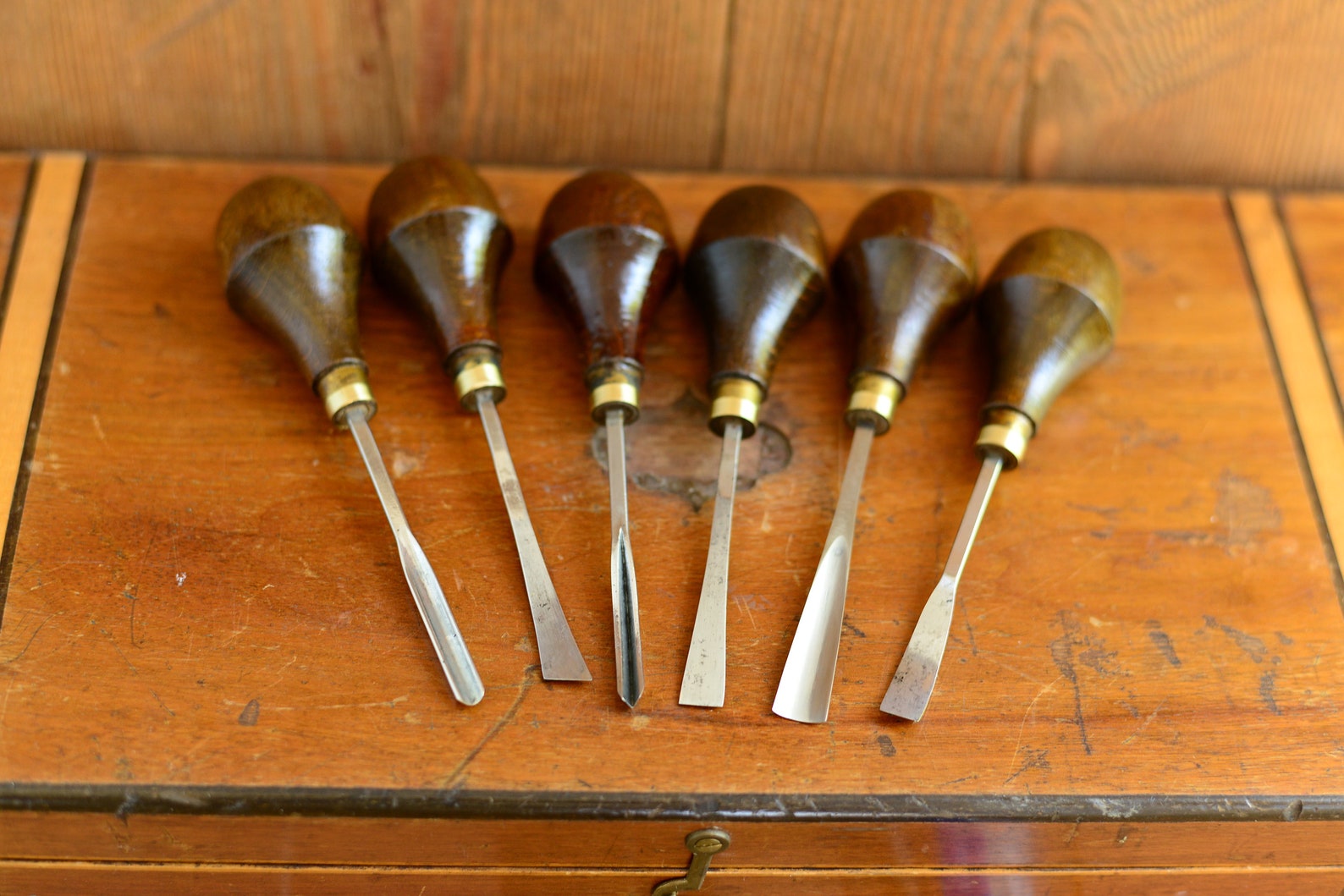 Set of 6 Henry Taylor Gouge Chisel Wood carving tools Chisel | Etsy