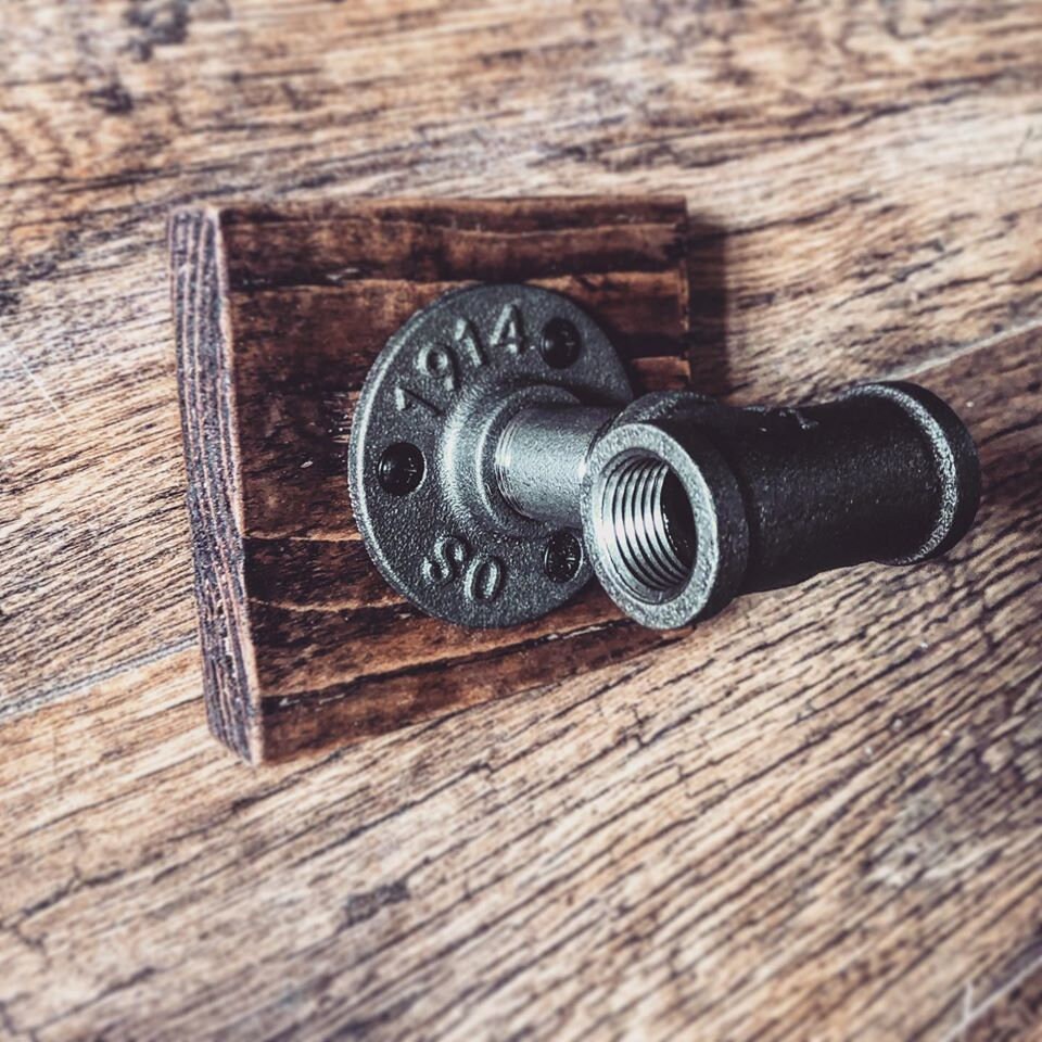 Industrial Pipe Hand Towel Holder - Etsy UK