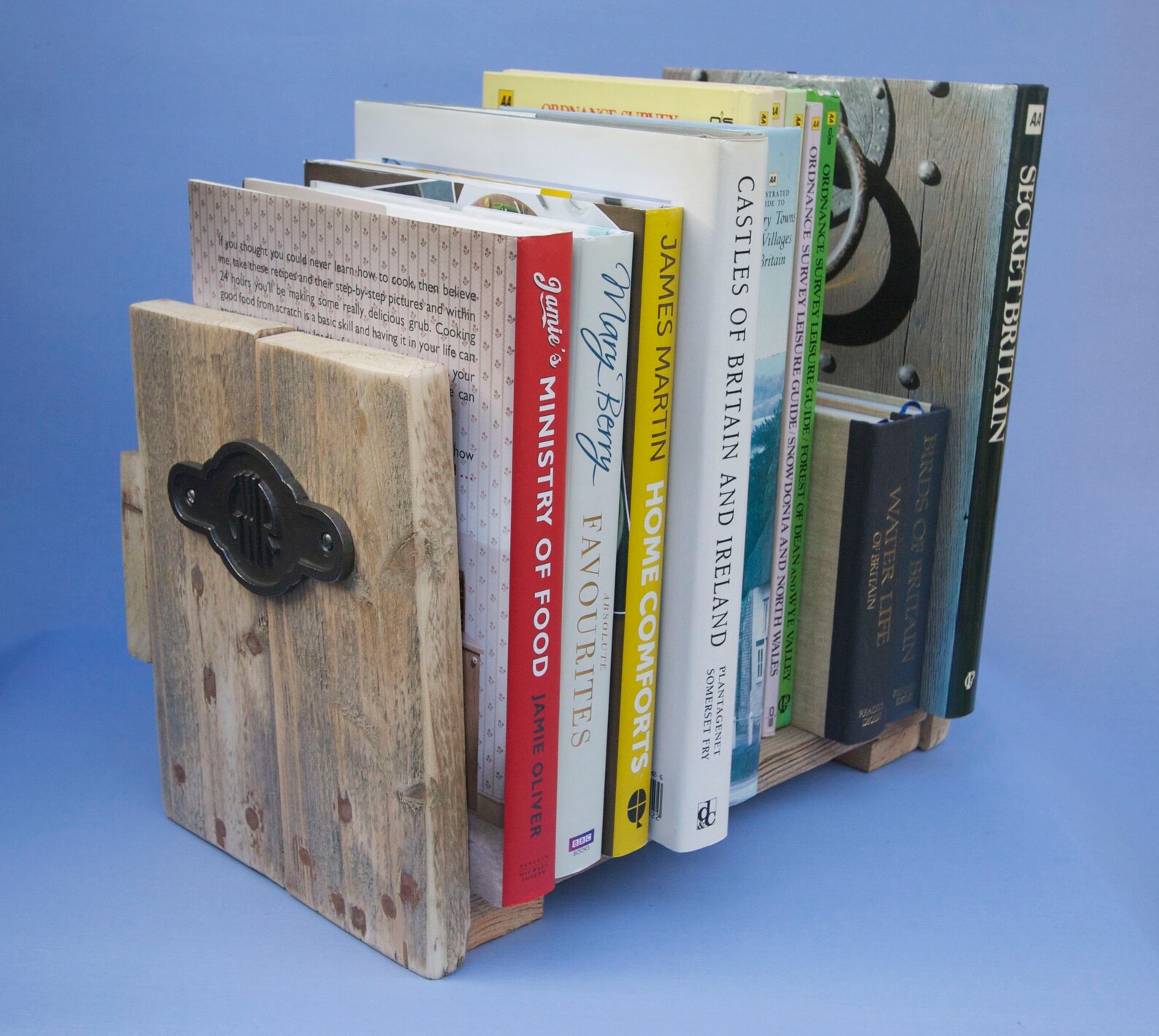 Handmade Rustic Free-standing Bookshelf - Etsy UK