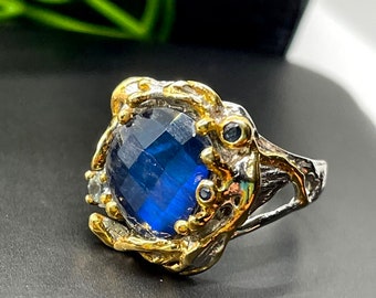 Spectrolite Ring - Etsy