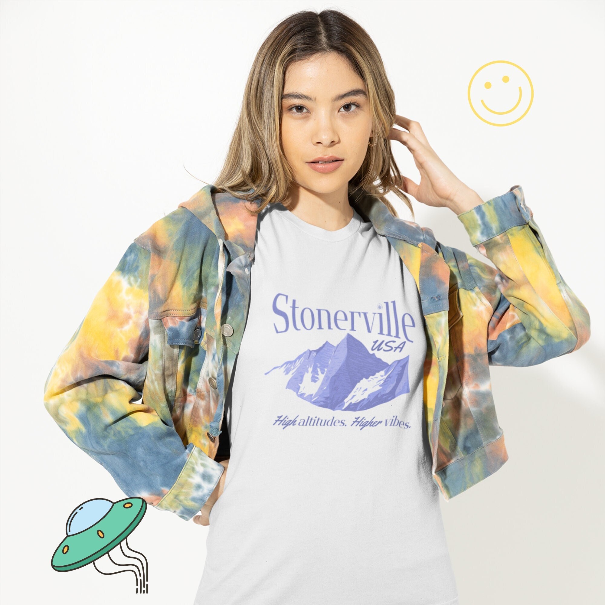 Stoner Shirt Subtle Gift for Stoner Friends Unisex Combortable T Shirt ...