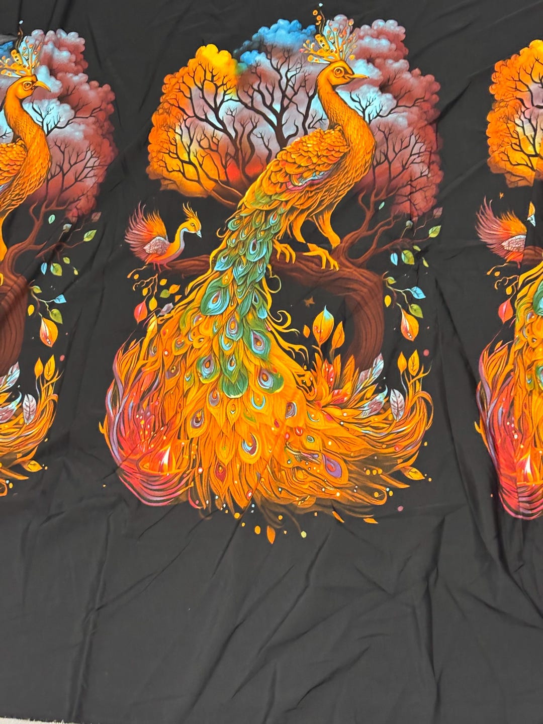 Polyester Crepe Fabric for Sewing,dresses,skirt,holiday Make,sold by 3 ...