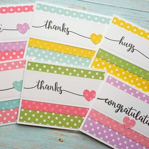 Assorted Greeting Cards Pack of 6, Card for Friends, Bulk Handmade ...