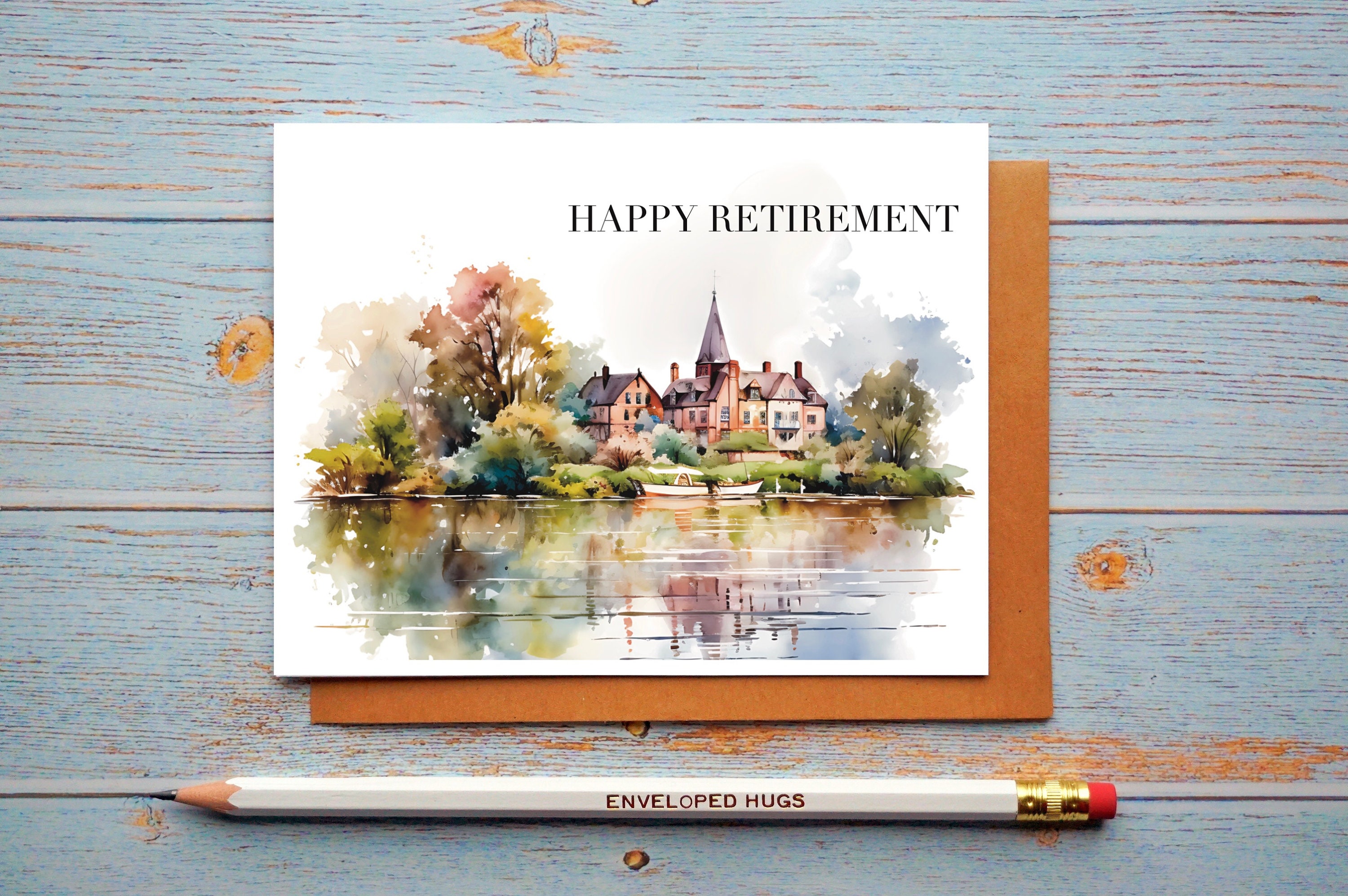 Happy Retirement Card Set, Adventure Awaits, Retirement Card for Co ...