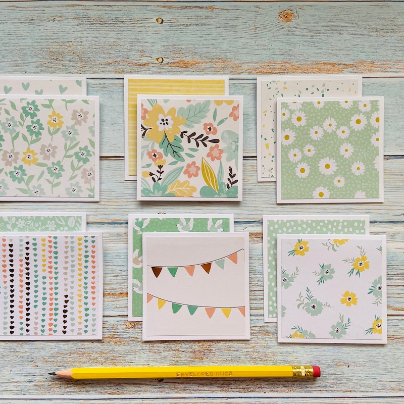 Mini Greeting Cards - Etsy UK