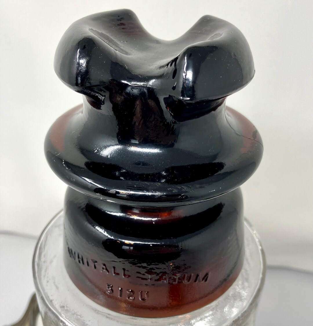 Rootbeer Amber Insulator Whitall Tatum 512U Made in U.S.A. - Etsy