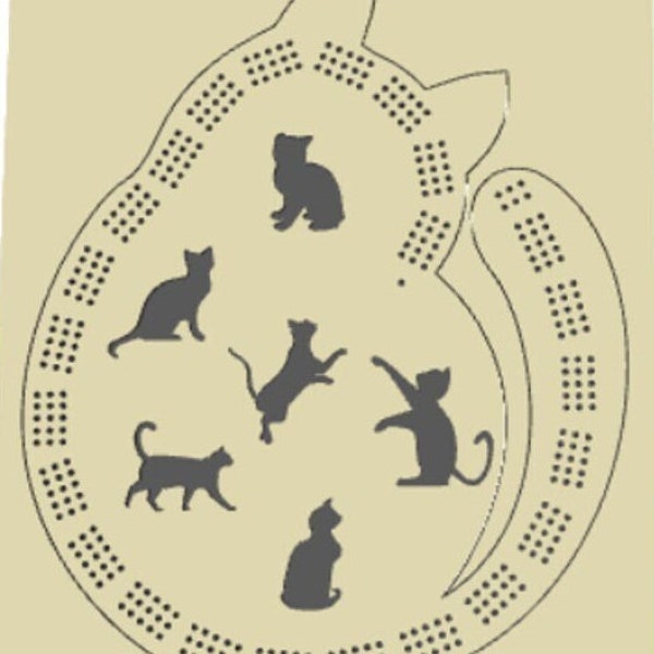 Cribbage Board Pattern - Etsy