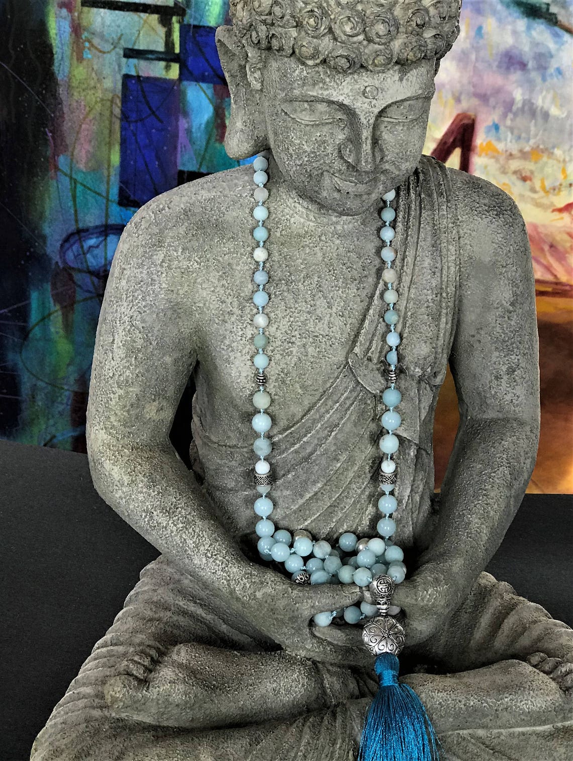 108 Mala Handknotted Yoga Beads Meditation Beads Beaded - Etsy