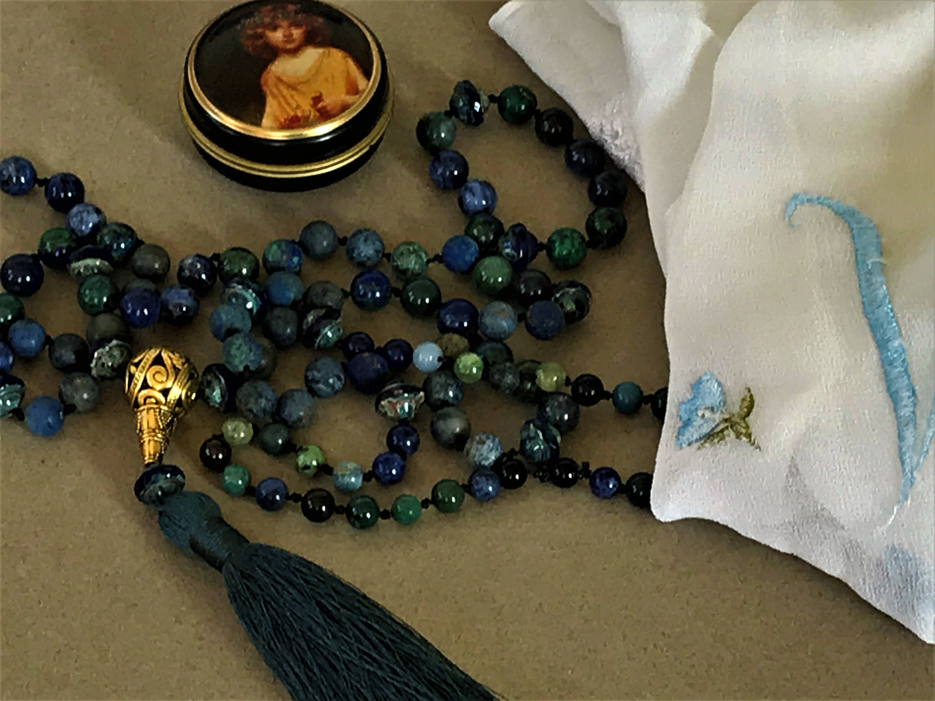 108 Mala Handknotted Mala Yoga Beads Boho Necklace - Etsy