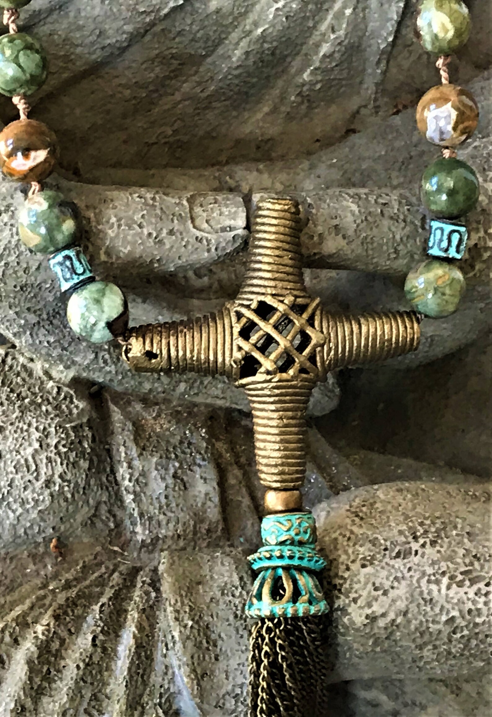 108 Mala Yoga Mala Boho Mala Handknotted Mala Beaded - Etsy