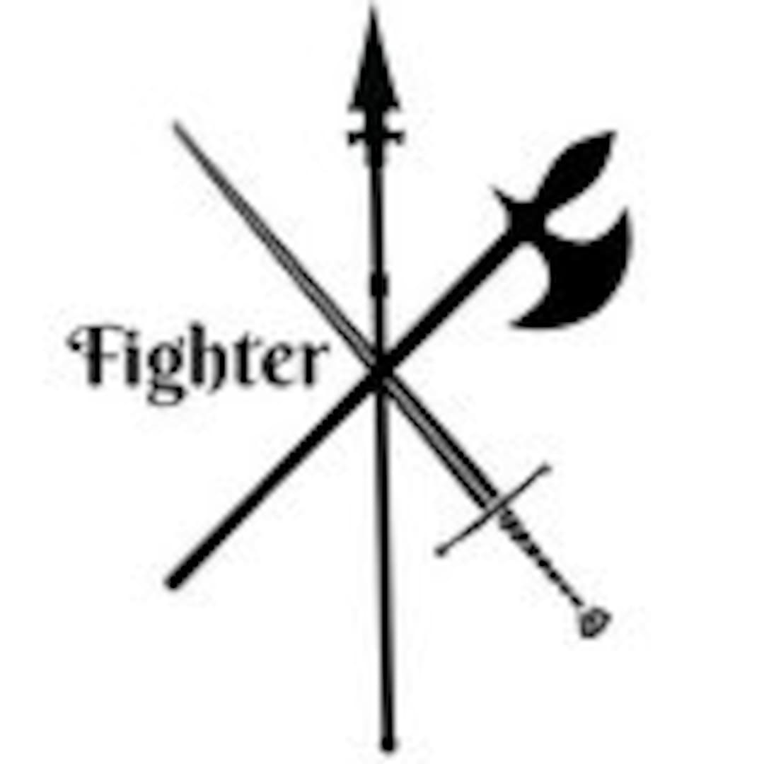 Fighter Logo SVG File - Etsy