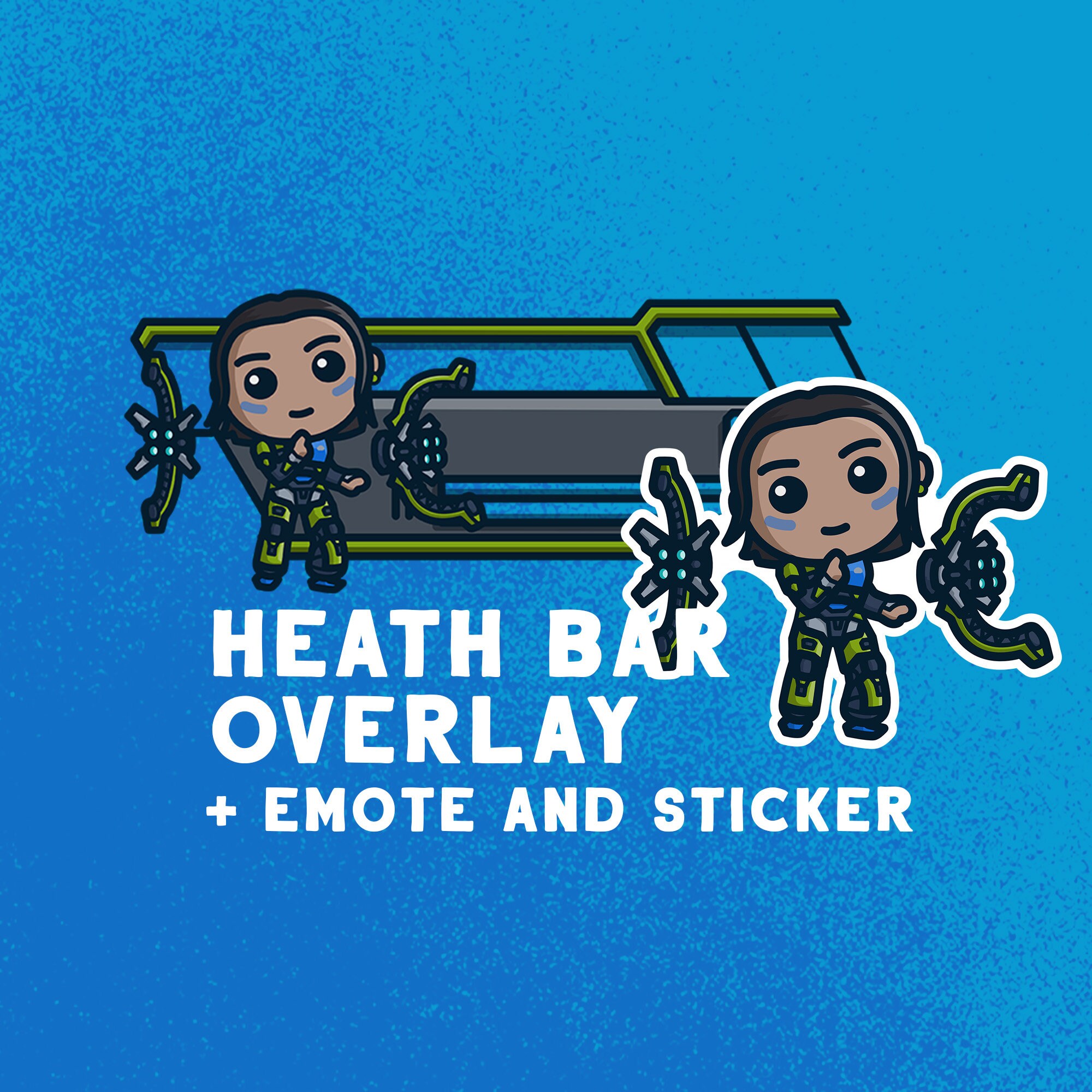 Conduit Apex Legends Health Bar Overlay / Emote for Twitch Streaming ...
