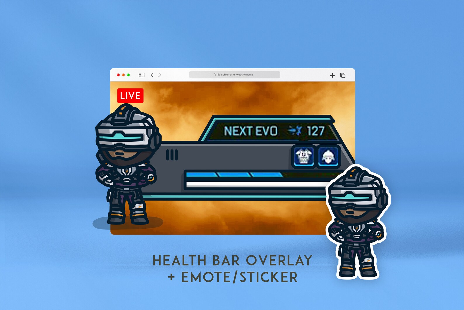 Apex Legends Health Bar Overlay Newcastle / Emote for Twitch - Etsy