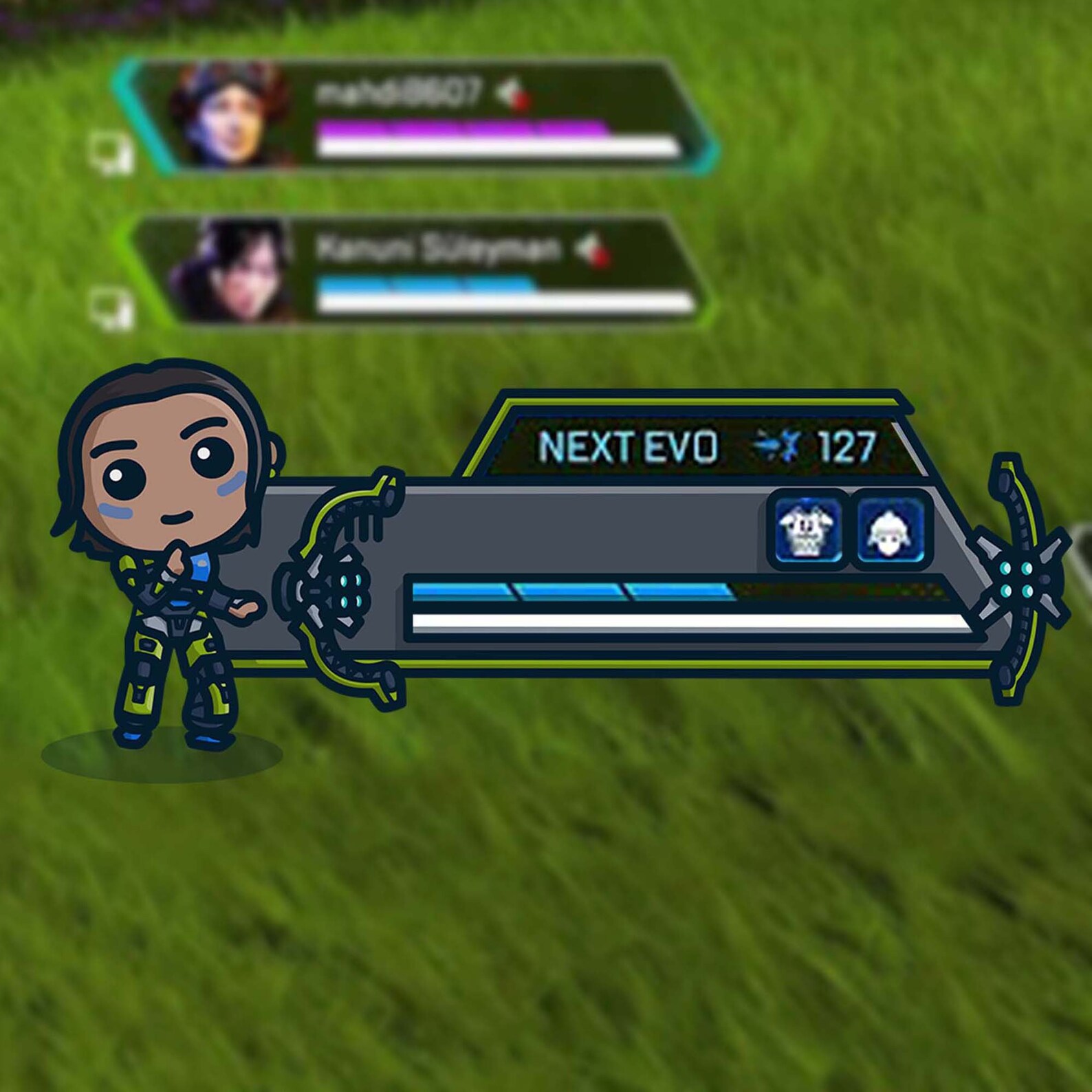 Conduit Apex Legends Health Bar Overlay / Emote for Twitch Streaming ...