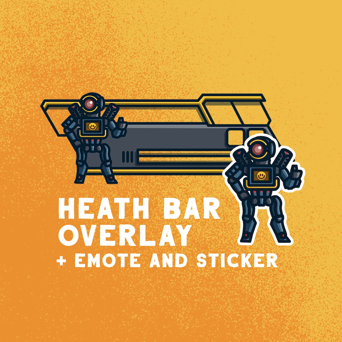 Apex Legends Health Bar Overlay Pathfinder / Emote for Twitch Streaming ...