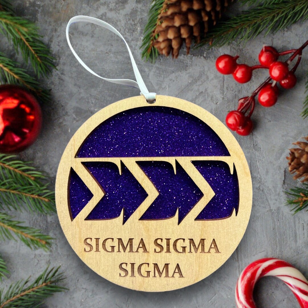 Sigma Sigma Sigma Sorority*sigma Sigma Sigma Ornament*sigma Sigma Sigma ...