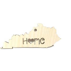 Kentucky State Ornament, I Love Kentucky, Kentucky Christmas Ornaments ...