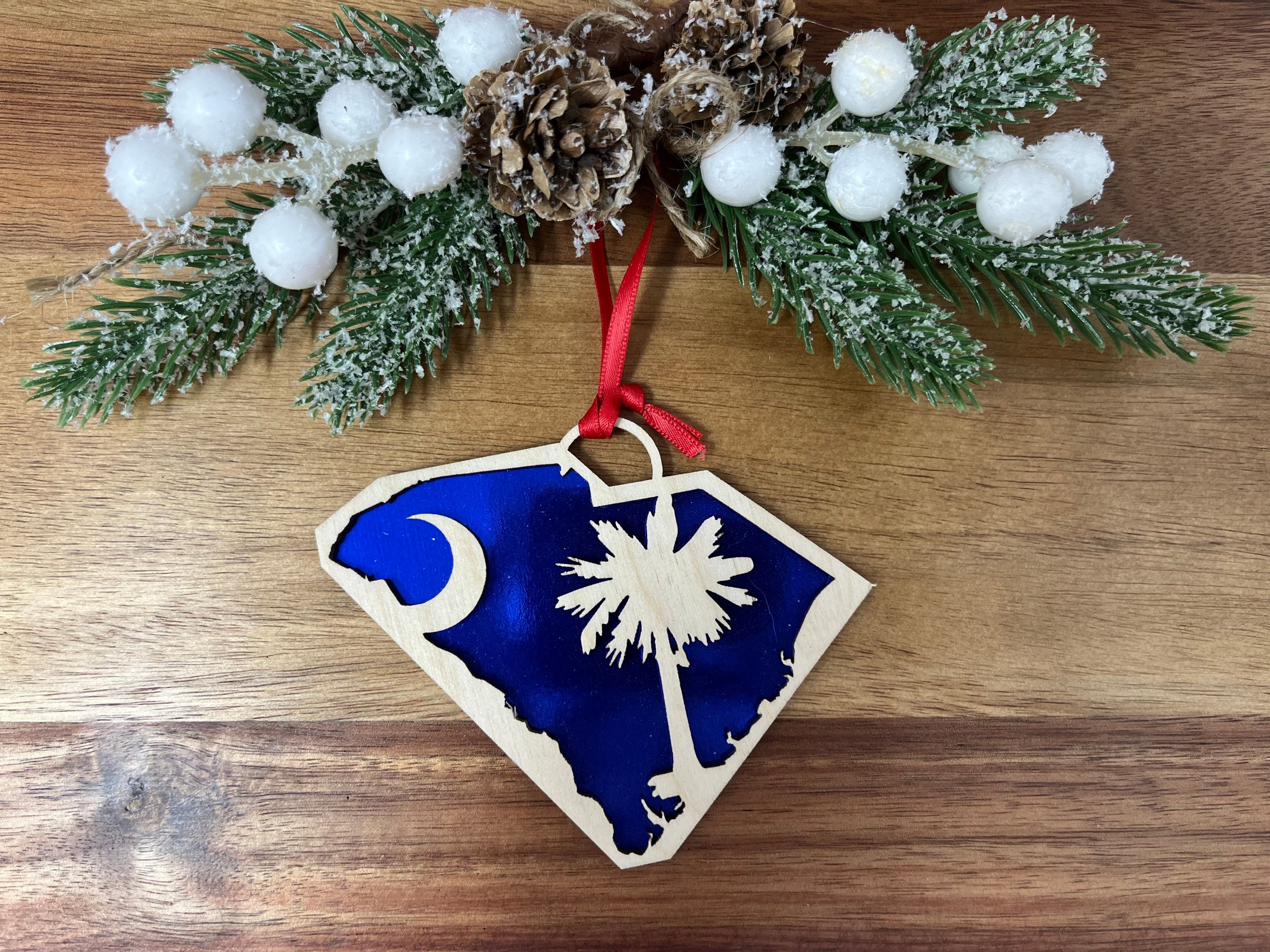 SC is My Home SC Ornament SC State Ornament Sc Christmas - Etsy