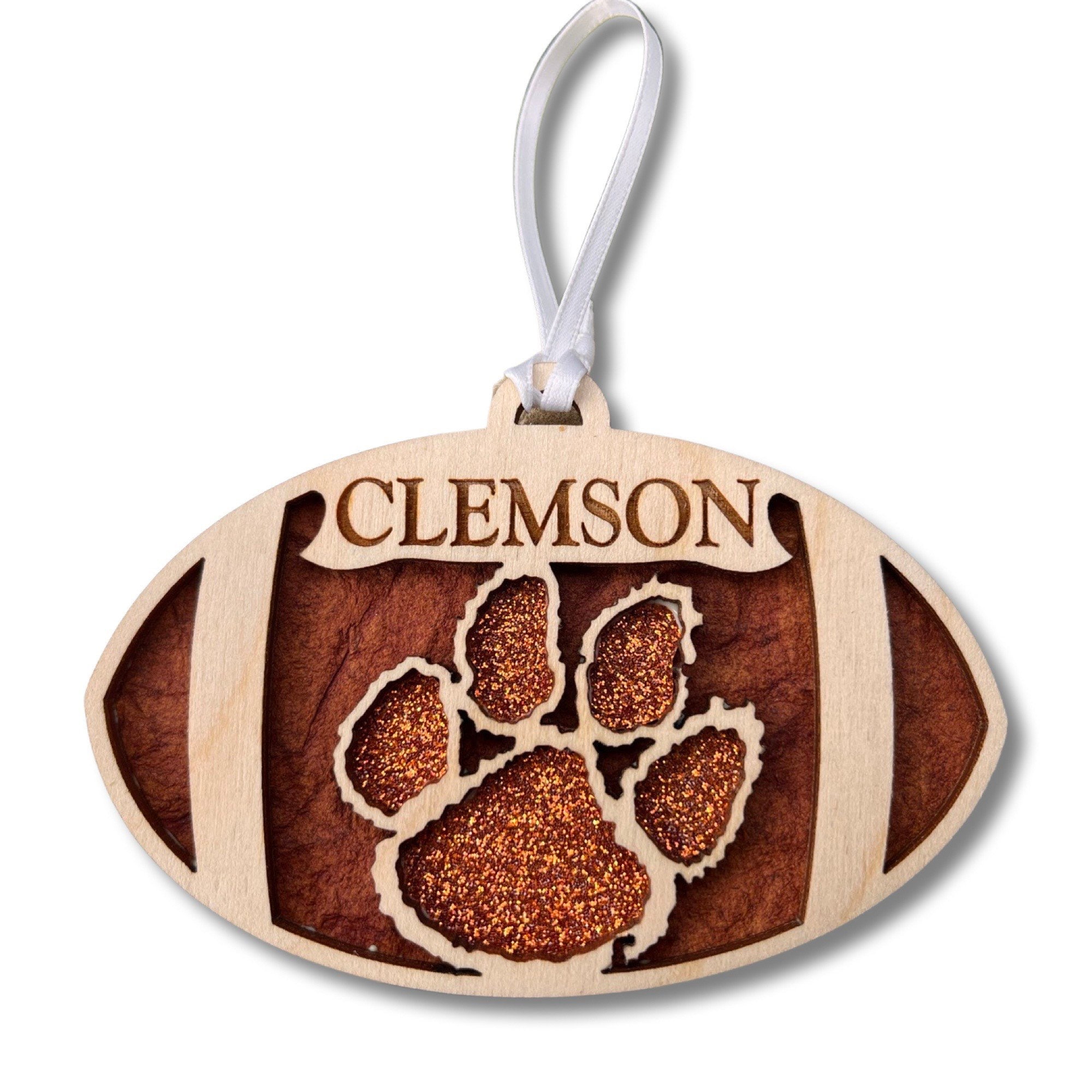 Clemson Ornament Clemson Tigers Clemson University Clemson - Etsy
