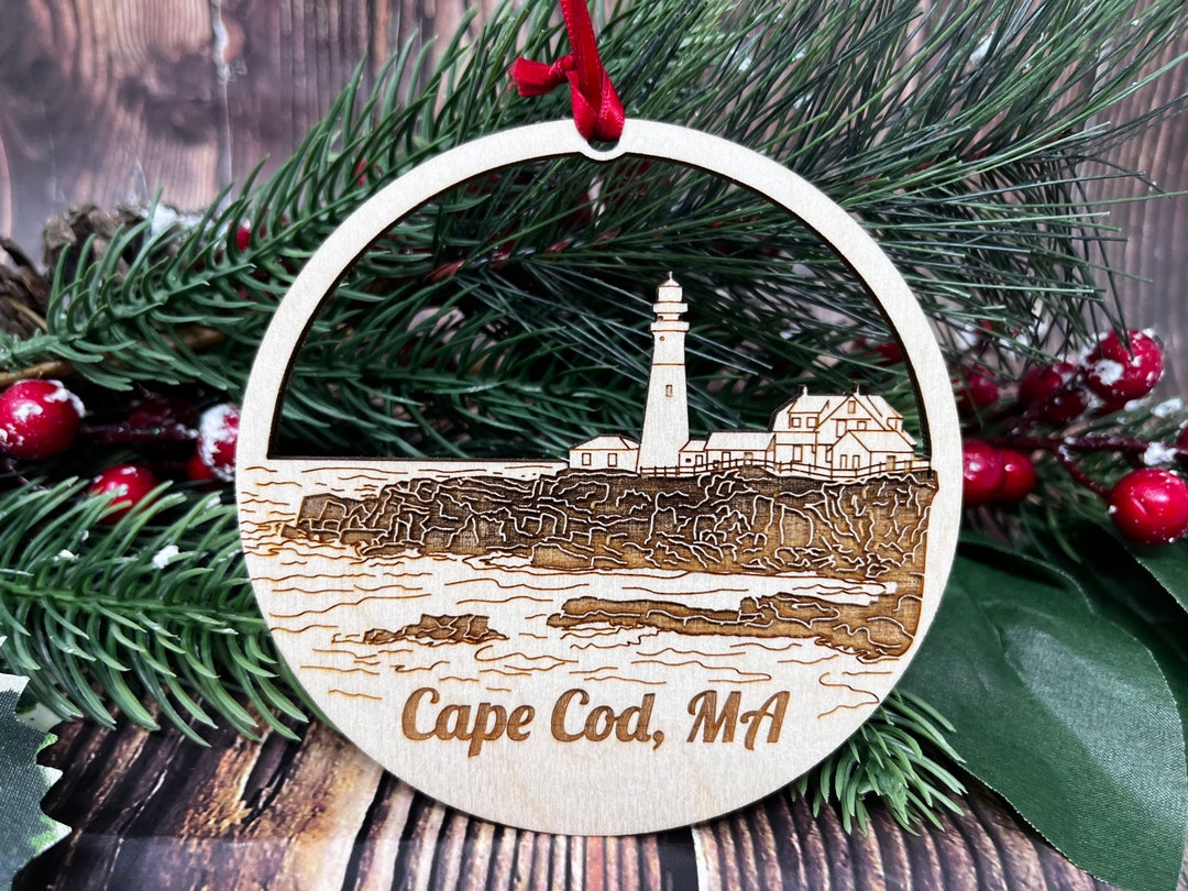 Cape Cod, Cape Cod Ornament, Cape Code Christmas, Cape Code Gift, Cape ...