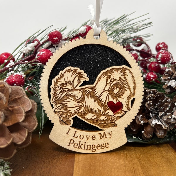 Pekingese Ornament - Etsy
