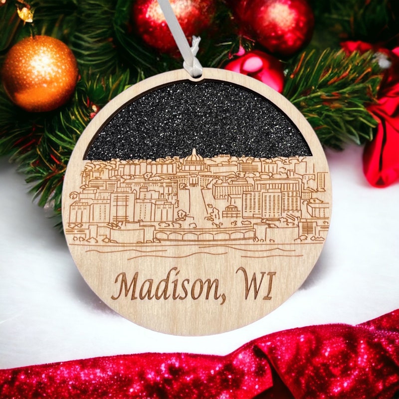 Wisconsin Ornament - Etsy