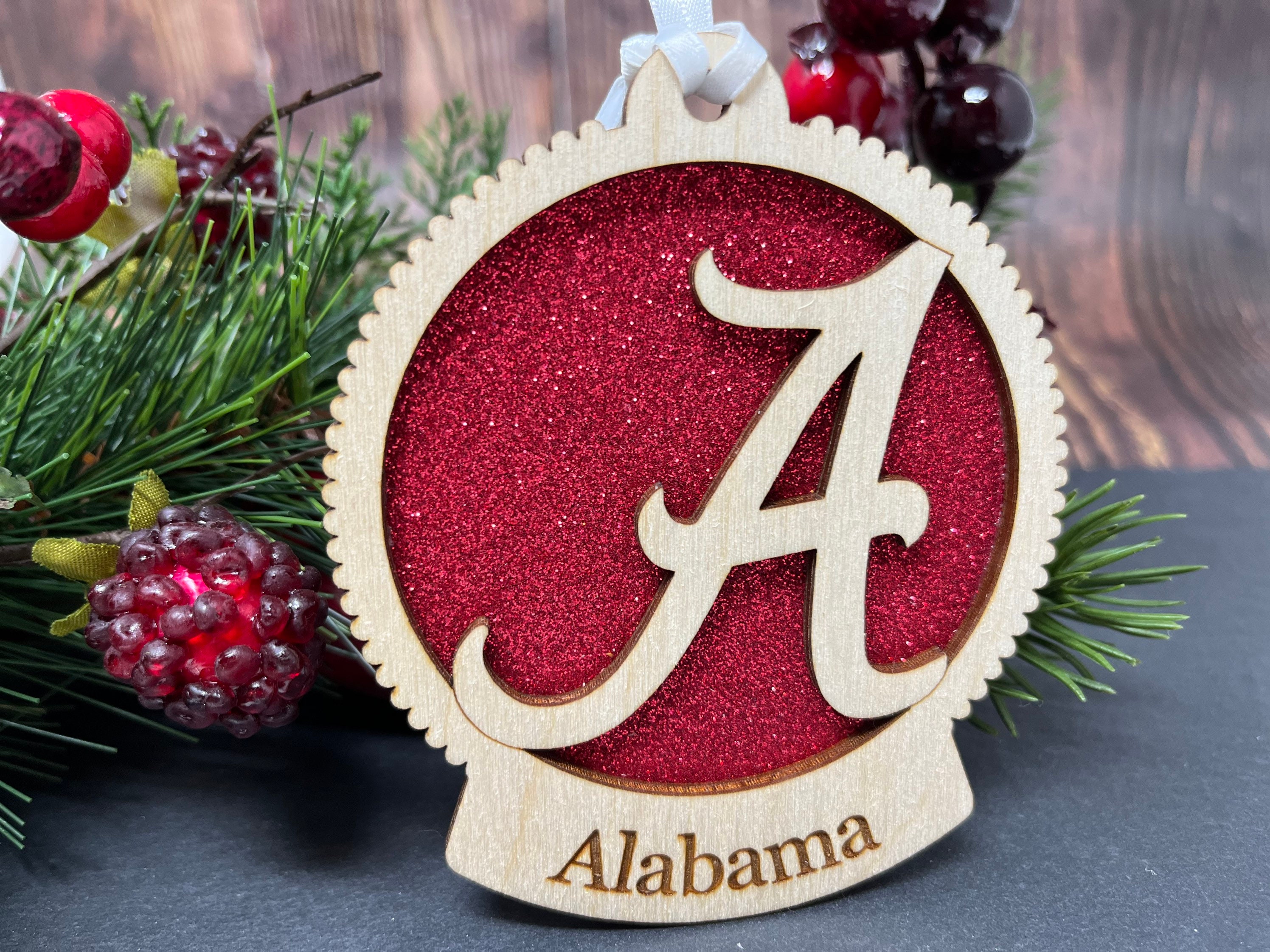 Alabama Ornaments, Alabama Tide, Alabama Roll Tide, Crimson Tide ...