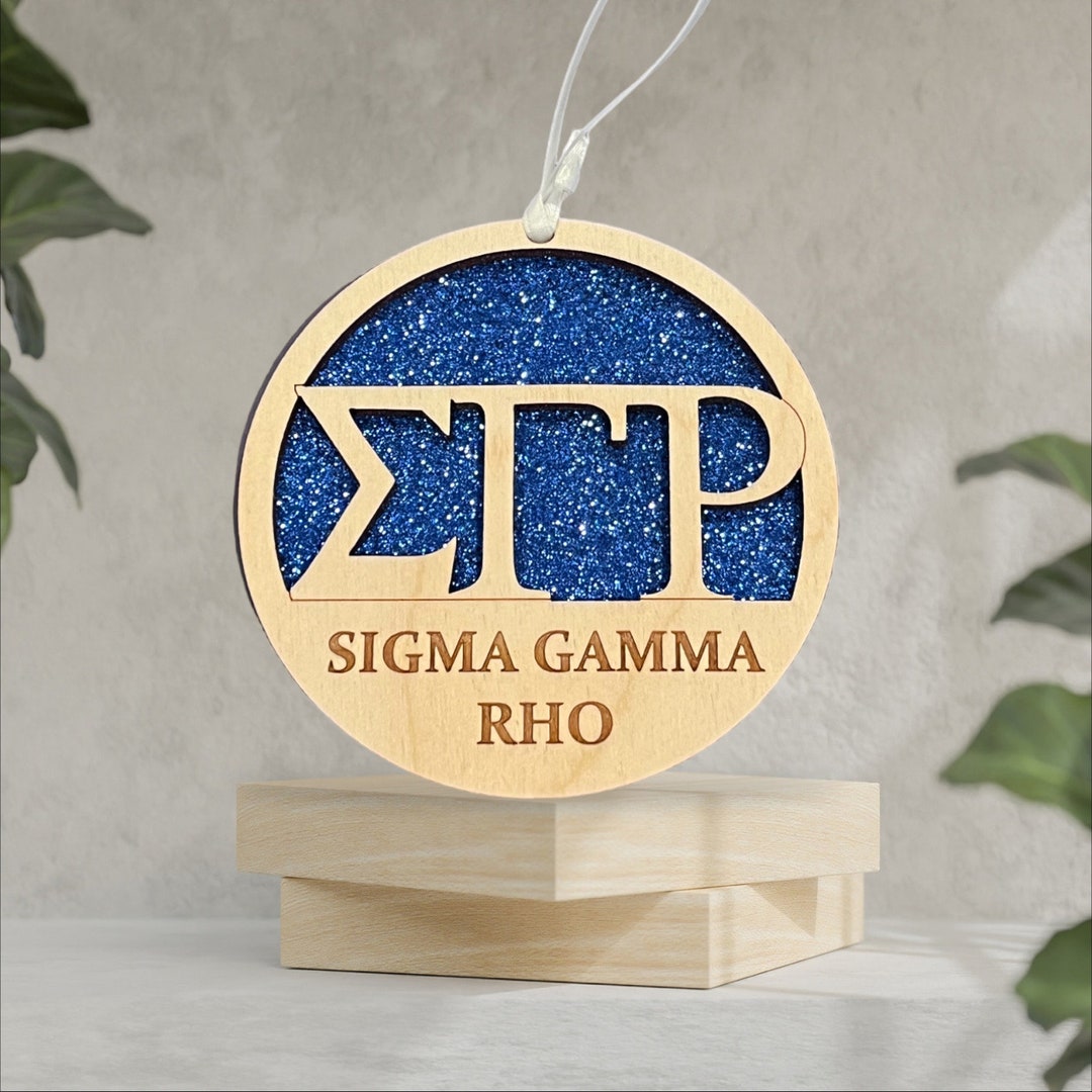 Sigma Gamma Rho Sorority*sigma Gamma Rho Ornament*sigma Gamma Rho Decor ...