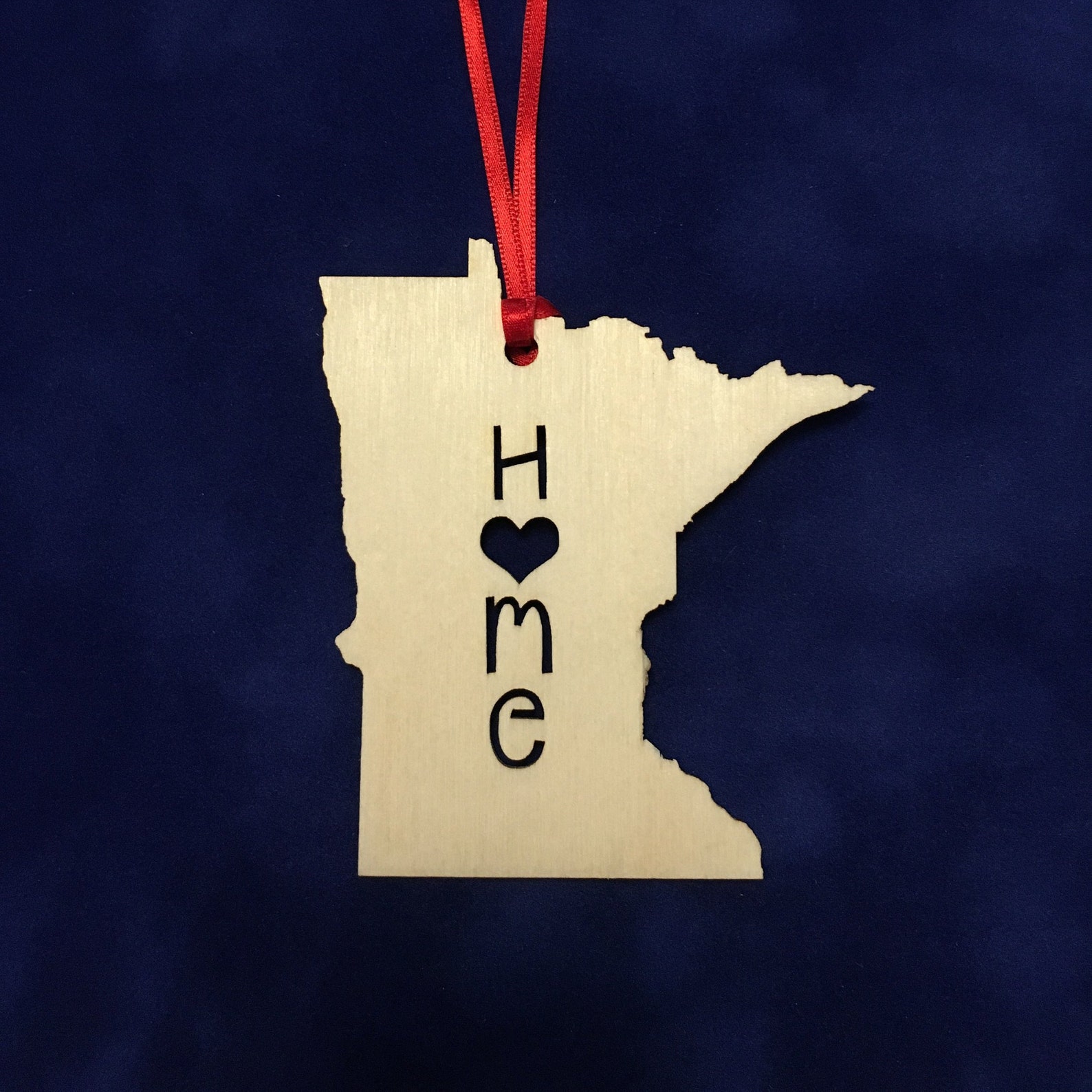 Minnesota is My Home, Minnesota Ornament, Minnesota State Ornament ...
