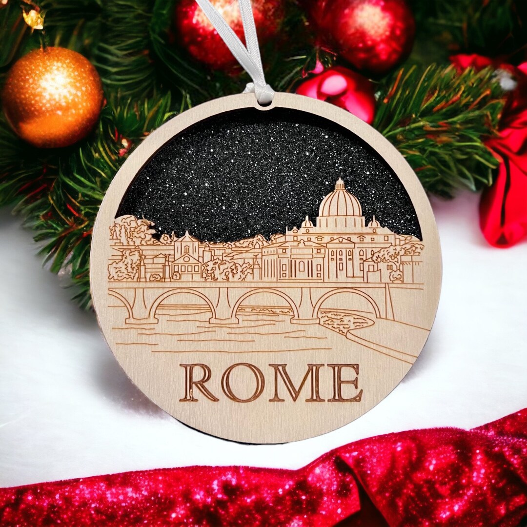 Rome, Rome Ornament, Rome Christmas, Rome Gift, Rome Christmas Ornament ...
