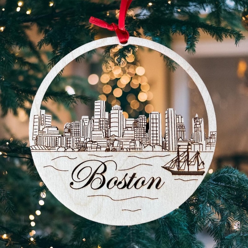 Boston Skyline - Etsy
