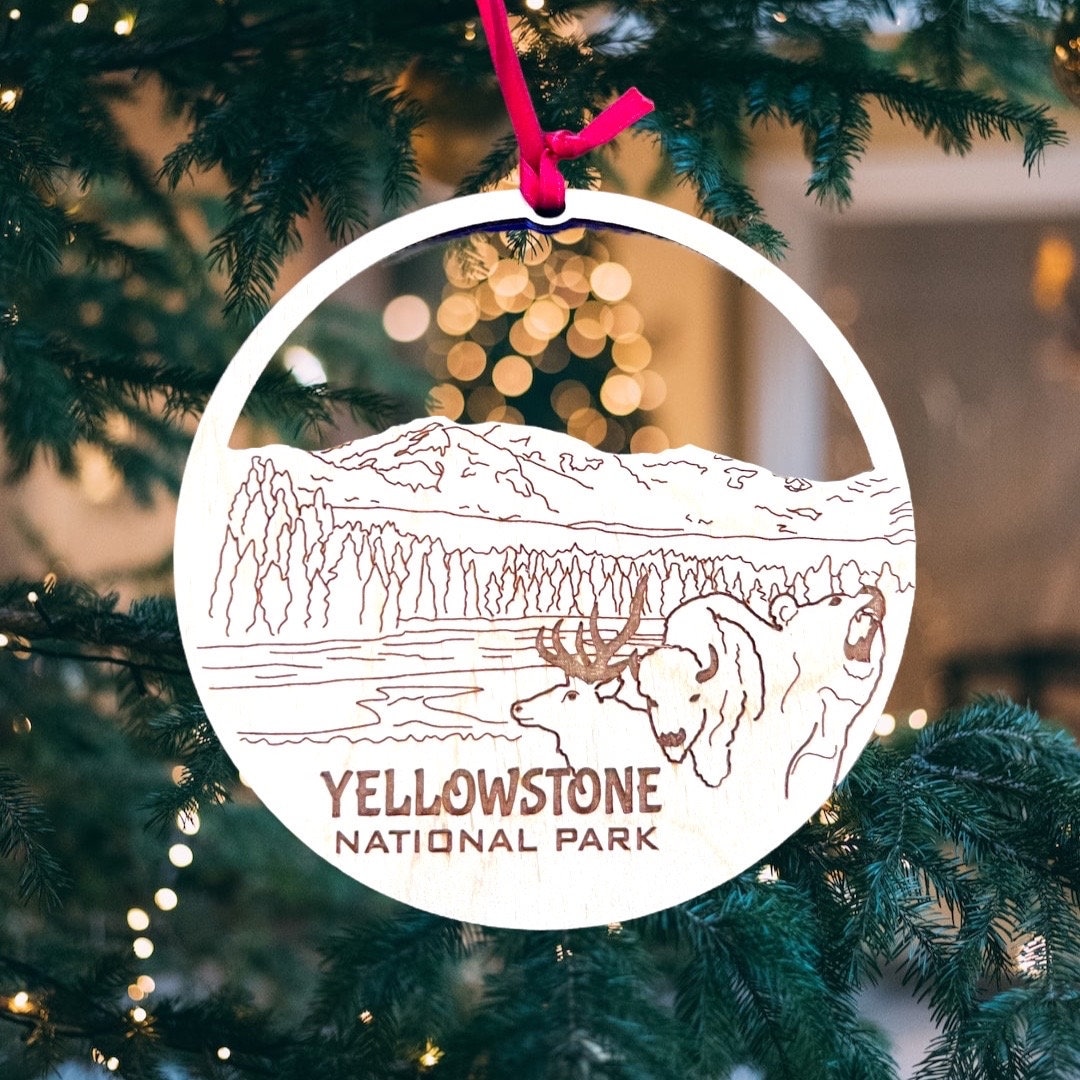 Yellowstone, Yellowstone National Park, Yellowstone Ornament ...