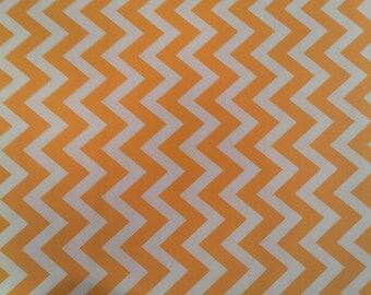 Orange White Chevron | Etsy