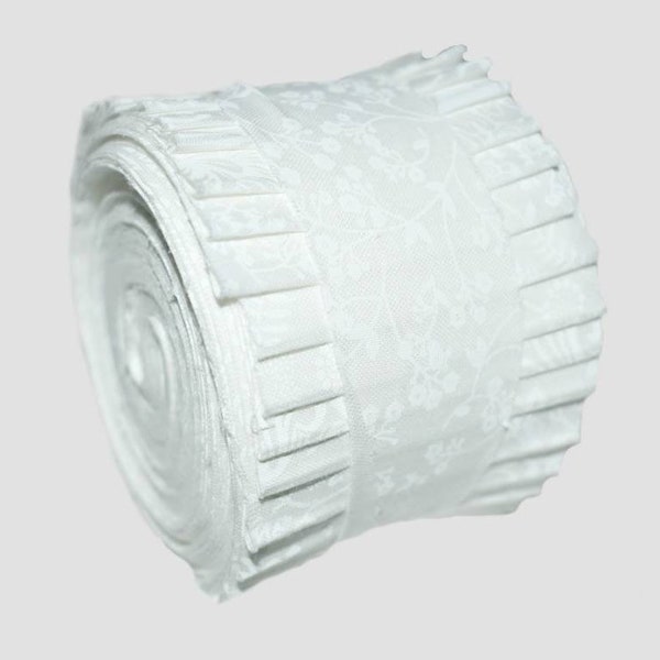 White Tonal Fabric - Etsy